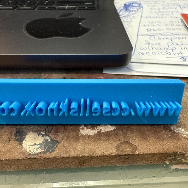 Custom Word Stamp (1-25 Characters Long), Custom Text, Personalized ...