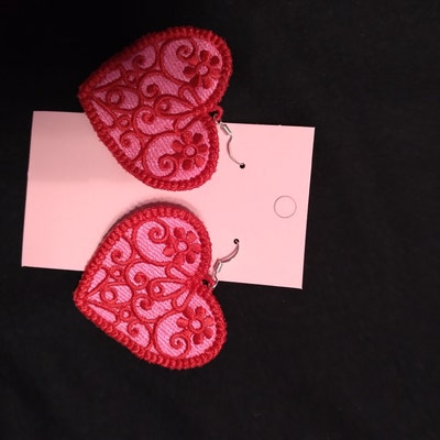 FSL Valentine Heart Machine Embroidery Design, Freestanding Lace Heart ...