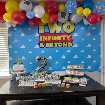 Pink Sky Two Infinity and Beyond Theme Birthday Party - Etsy