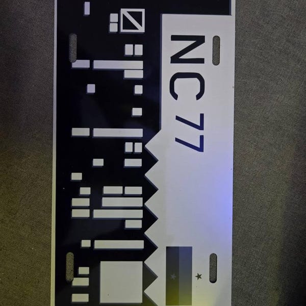 Cyberpunk 2077 License Plate: Night City Gamer Car Decor - Etsy