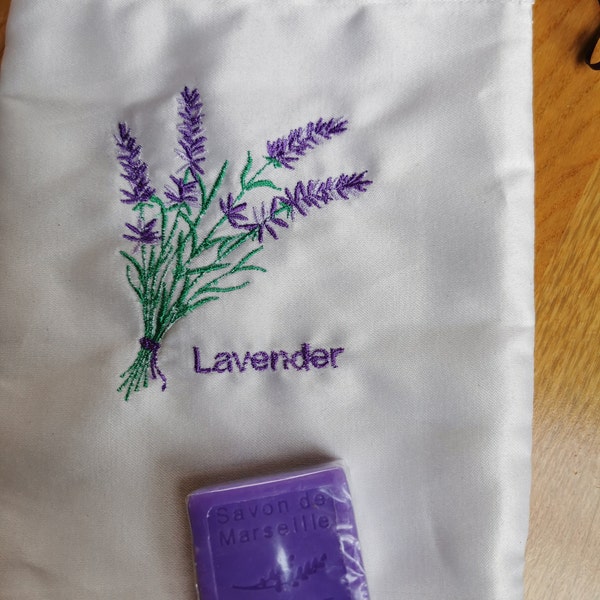 Machine Embroidery Design - Lavender Bouquet Embroidery PES Instant ...