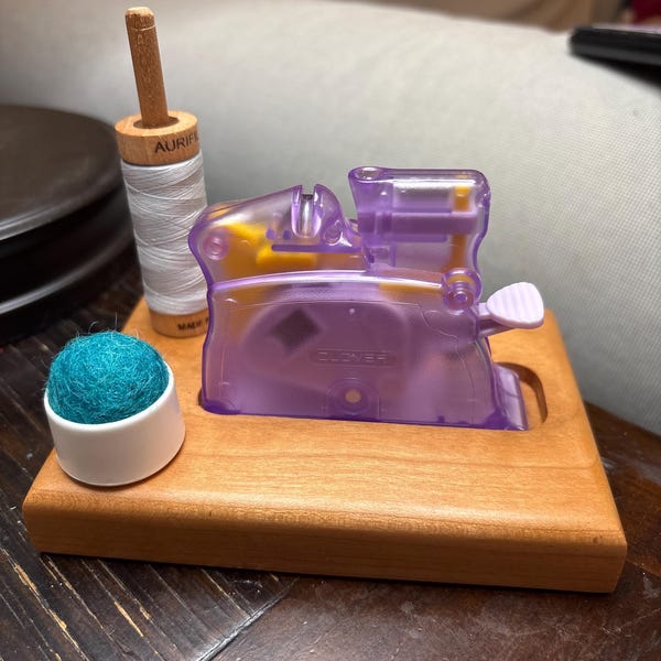 Cherry Sew Center 1 - Needle Threader Caddy - for Clover Needle ...