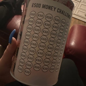 100 Kids Teenage Money Box Tin Sticker Kids Saving Money - Etsy UK