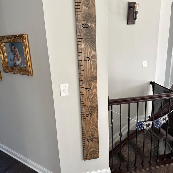 Unfinished, DIY Growth Chart, Kids Growth Chart, Measuring Stick ...