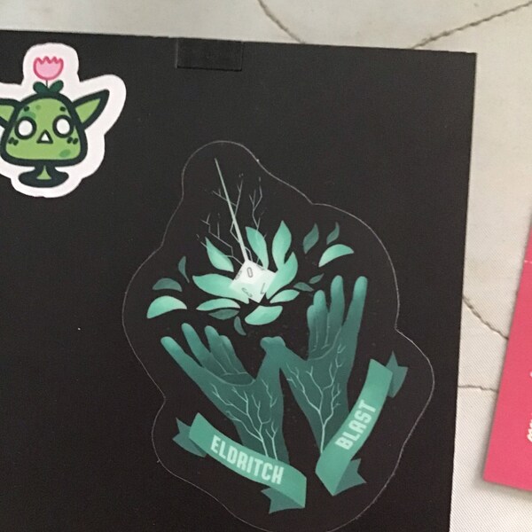 Spell Stickers, Dungeons and Dragons DND - Etsy