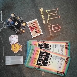 BTS NYEL 2021 TICKET New Year's Eve Live Commemorative Ticket - Etsy