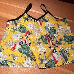 Thick Strap Crop Top PDF Printable Sewing Pattern, Instant Download ...