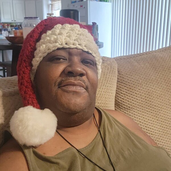 Chunky Knit Santa Hat/ Adult Santa Hat/ Child Santa Hat - Etsy