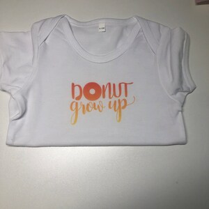 Donut Grow up Svg,donut Svg File DXF Silhouette Print Vinyl Cricut ...