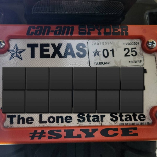 Personalized Motorcycle Frame for Your License Plate Personalized With ...
