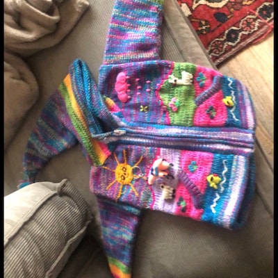 Green Military Alpaca Sweater, Peruvian Sweater, Unisex Sweater ...