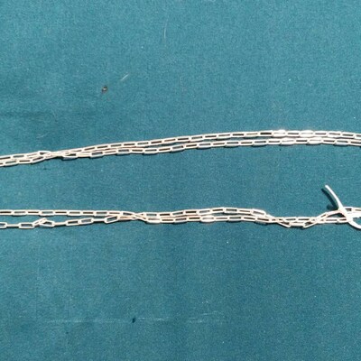 Sterling Silver Chain,silver Bulk Chain,jewelry Making Chain,long Box ...