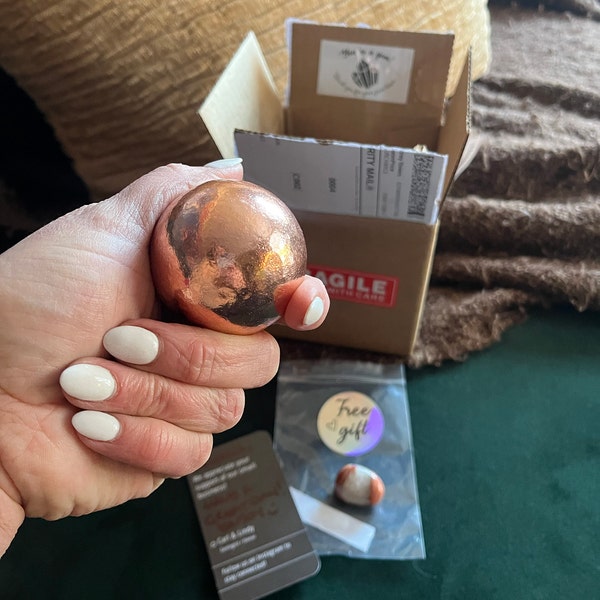 Solid Pure Copper Balls in 3 Sizes Available - Etsy