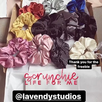 Make Your Own Silk Scrunchie Set Silk Scrunchy Pack - Etsy
