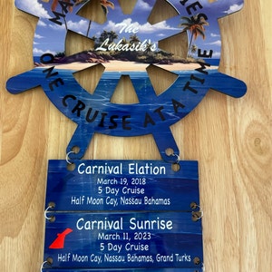 Personalized Carnival Cruise Duck Tags: Carnival Cruise Sign and Sail ...