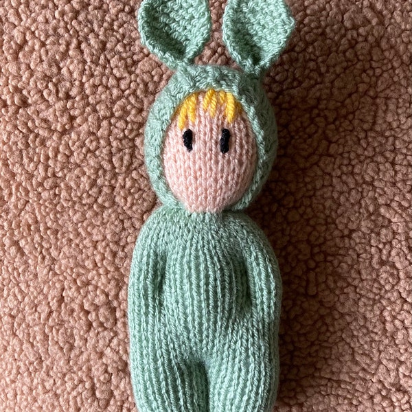 Luna Lapin Rabbit/handmade Felt Heirloom/collectable - Etsy UK