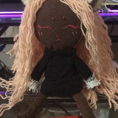 Felt Doll Sewing Pattern Pdf With Instructions and Tutorial, Diy Craft ...