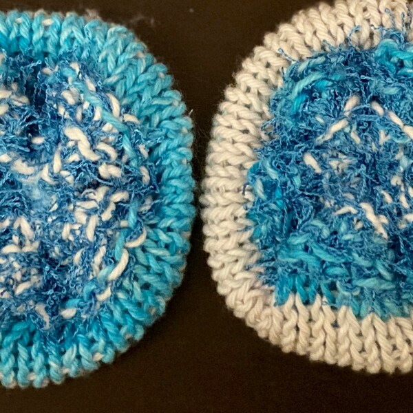 Looms Knitting Patterns Scrubbie / Scrubby Dishcloth / Washcloth / Dish ...