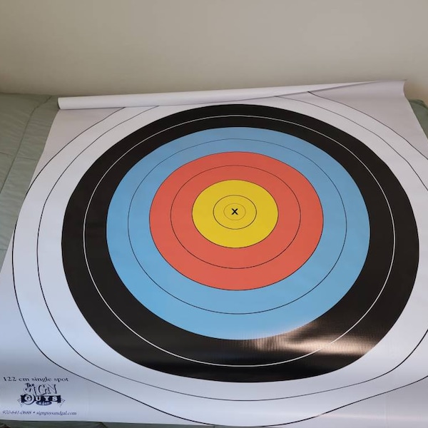 92cm Outdoor Yankton Archery Target, First Dakota Classic Target - Etsy