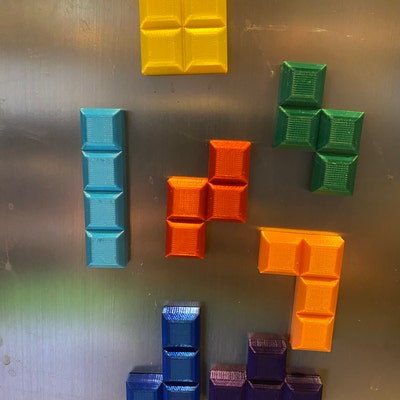 Minecraft Style Ore Magnets - Etsy