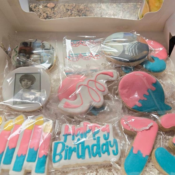 STL Chunky Hand Lettered Number Set | Sugar Cookies | Cookie Cutter STL ...