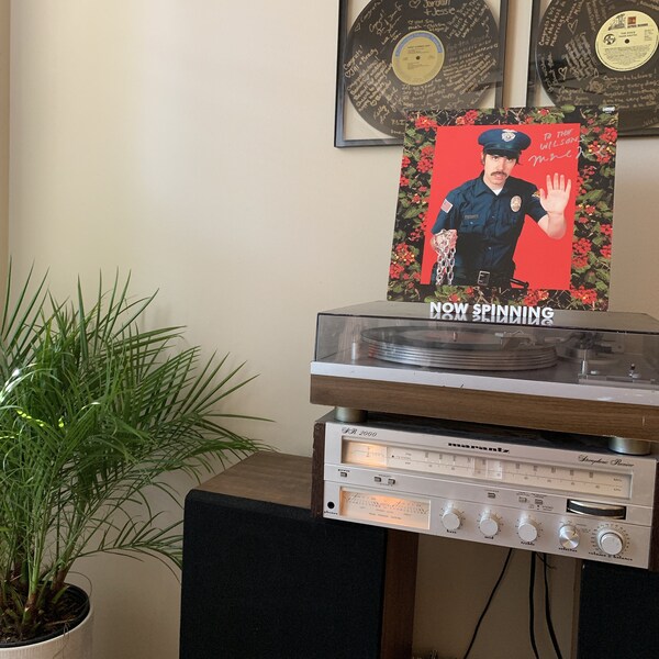 Vinyl Record Display Stand - Now Spinning Shelf - Free Standing - 3D ...