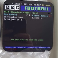 Chelsea 2004/05 Champions Premier League Table Ceefax Football Match ...