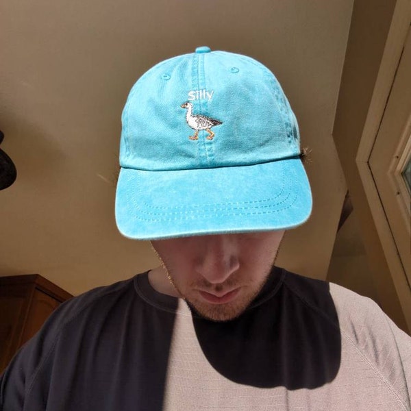 Embroidered Silly Goose Cap - Vintage Humorous Baseball Hat - Mom Dad ...