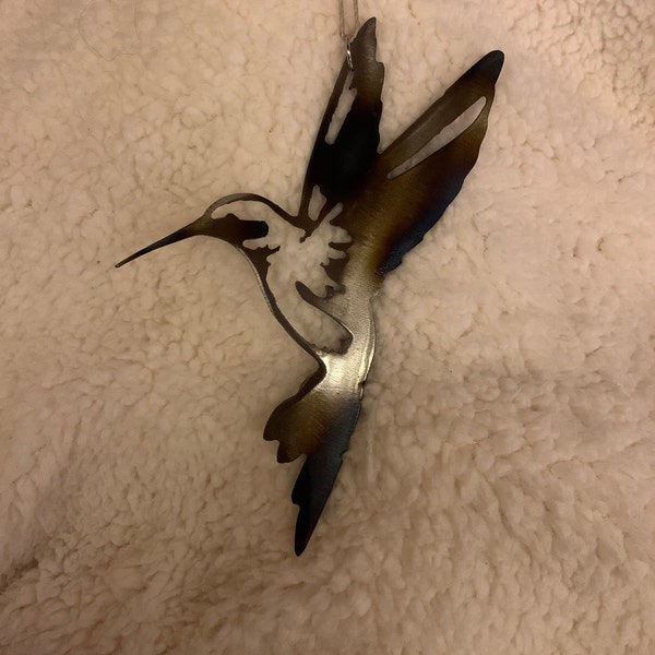 Metal Hummingbird Wall Art 12.5 - Etsy