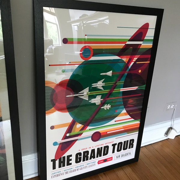 NASA the Grand Tour Poster Exoplanet 2016 NASA/JPL Space Travel Poster ...