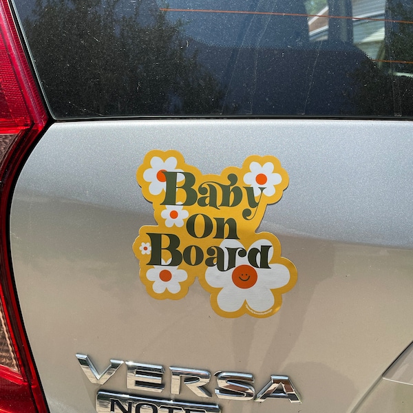 MAGNET Baby on Board! & Babies on Board! | Fridge Car Magnet ...
