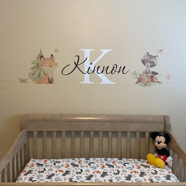 Name Wall Decal Kids Nursery. Personalized Names Wall Decal for Boys ...