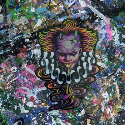 Art Print of Conscious Cosmos / Alien Art / Psychedelic Alien - Etsy