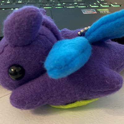 Customizable Plush Dragon Keychain - Etsy