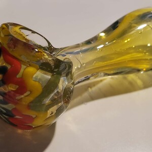 Mystery Glass Pipes Smoking Hand Pipe Glass Handmade Unique - Etsy