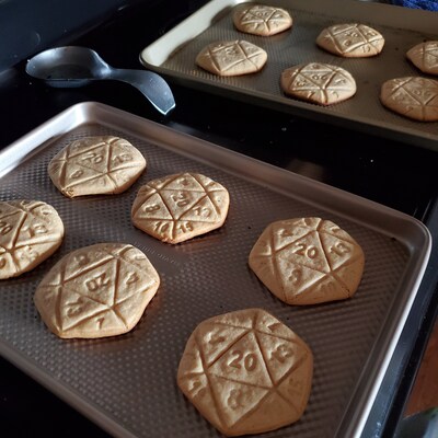 D20 D20 Dice D20 Cookie Cookie Cookie Cutter Custom Cookie Cutter ...