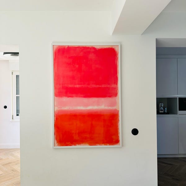 Blessed Virgin Mary Art Canvas Painting Ready To Hang Wall Decor