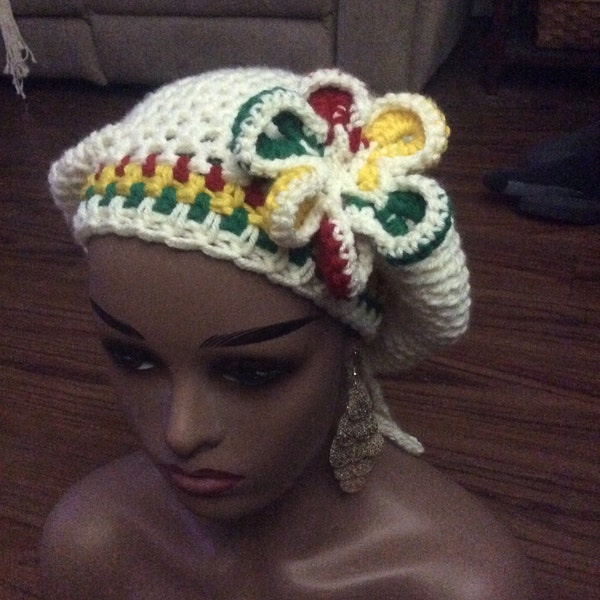 Instant Download Crochet Pattern Adjustable Slouch Hat/dreadlock Hat ...