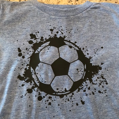 Paint Splatter Soccer, Soccer Design Svg, Soccer Ball Svg, Soccer Life ...