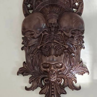 Victorian Flourish: Carved Wooden Archway Keystone, Unpainted, 1pc ...