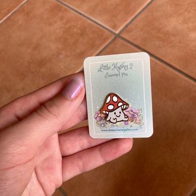 Cute Clear Vinyl Transparent Mushroom Girl Sticker - Etsy