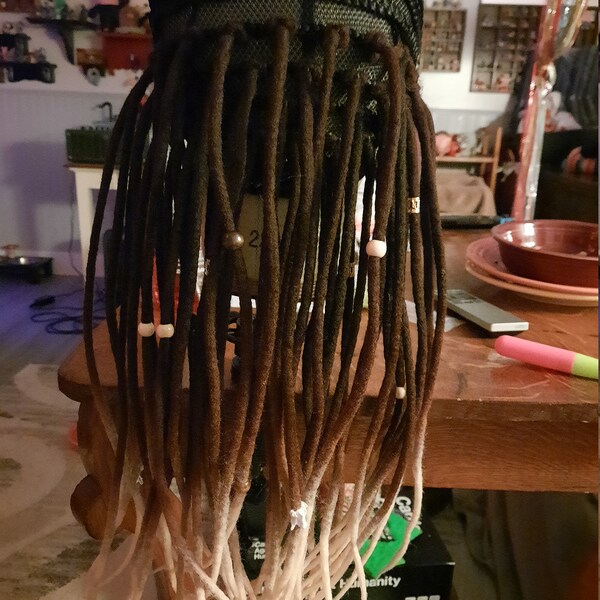 Wool Ombre Double Ended Dreadlocks DE Dreads - Etsy