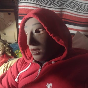 Hyper-realistic Feminine Silicone Mask, Delicate Female Facial Mold ...