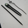 Handmade REVERSIBLE Warrior Sword Hair Stick, Sword Hair Pin, Gothic ...