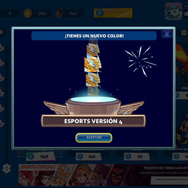 Brawlhalla | All Legends | Esports V5 Color - Etsy