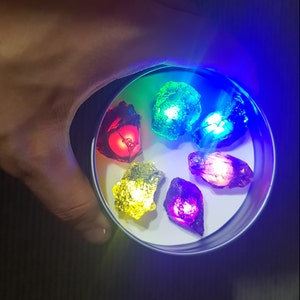 Purple Power Stone Raw Infinity Stones INDIVIDUAL | Etsy