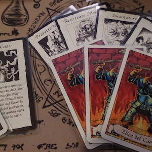 English Bundle Set: Nature, Ice, Bard and Witch Lord Spells Knight ...