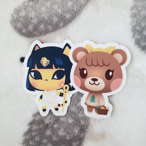 Ankha Cute Vinyl Sticker Animal Crossing | Etsy