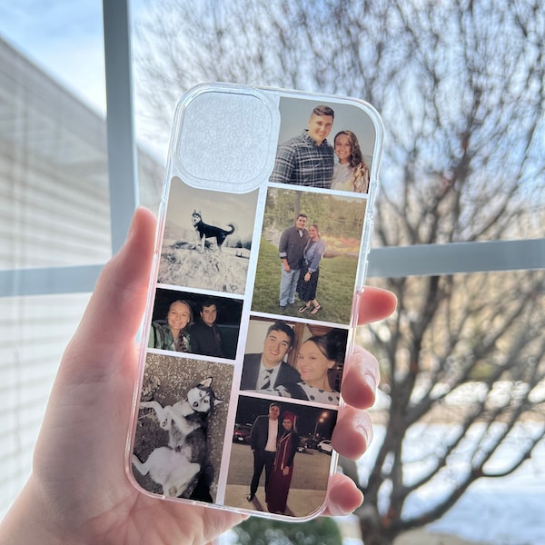 Custom Clear Photo iPhone Case, Photo Phone Case, Personalized iPhone ...