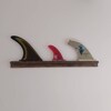 Surfboard Fin Display Rack - 4 Fin Wall Mount - Etsy